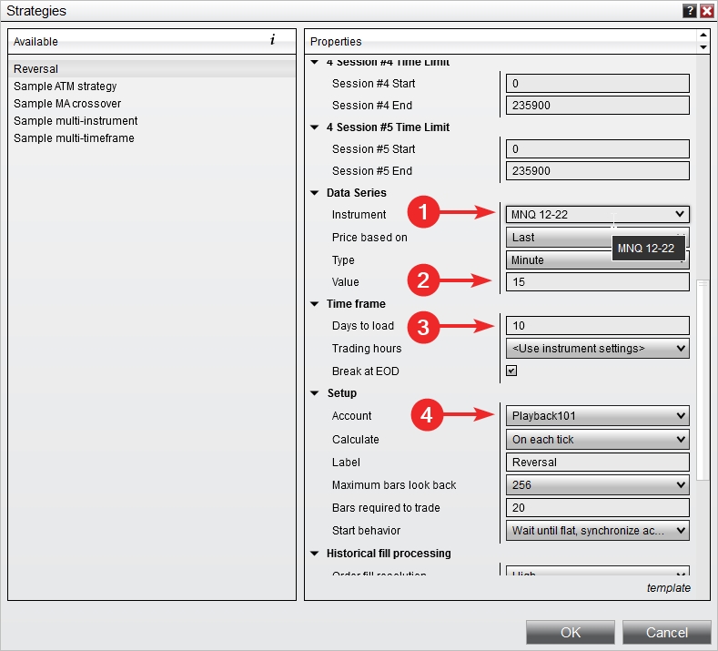 How To Add A Strategy In Ninjatrader 8 Control Center And Chart Methods