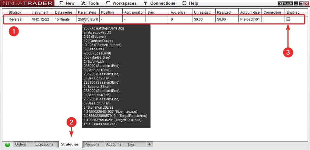 How to Add & Enable Strategy in NinjaTrader 8 — Two Methods Explained